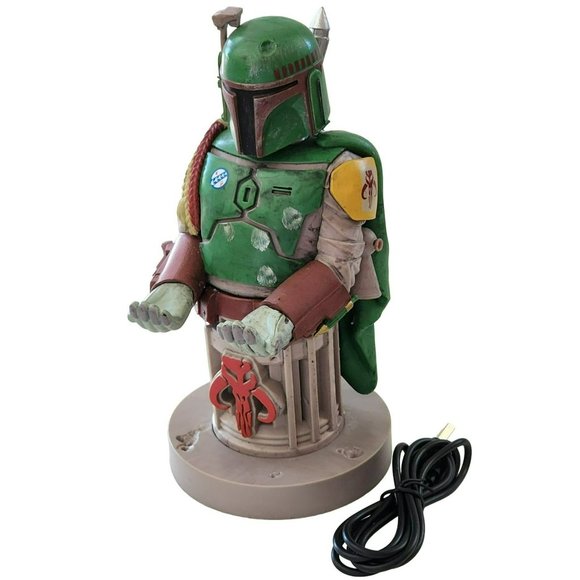 Exgpro | Accessories | Star Wars Boba Fett Figurine Cable Guys Mobil ...